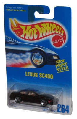 Hot Wheels Lexus SC400 (1991) New Paint Style Red Toy Car #264 | eBay