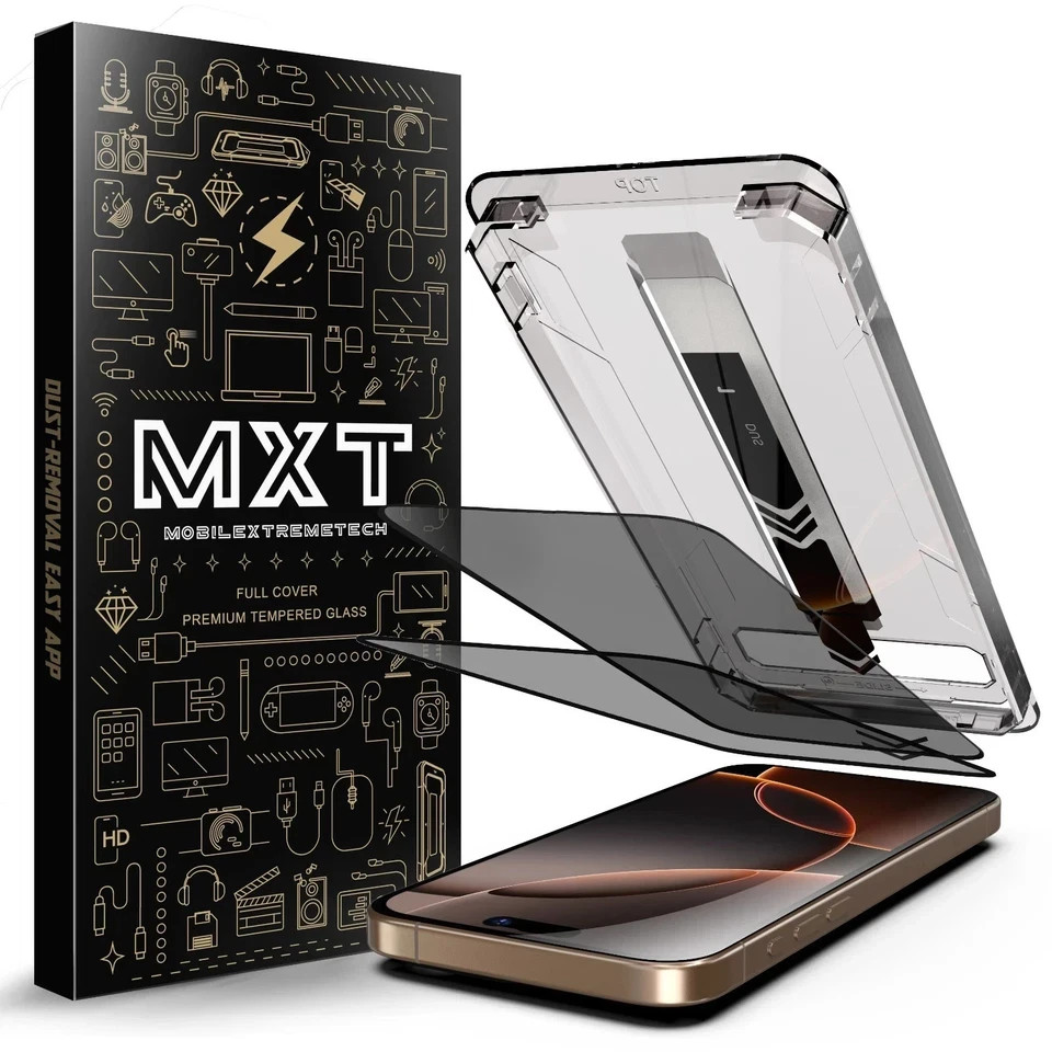 Privacy Screen Protector EasyFit Glass for Samsung Galaxy S24 S25 Ultra ...