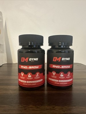DM DYNO My-Grow Muscle Support Supplement Increase,enhance 2 PACK Free ...
