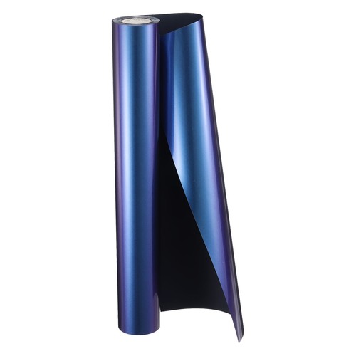 HTV Heat Transfer Vinyl 11.8"x15ft Roll PU Purple Charm Blue Iron on ...