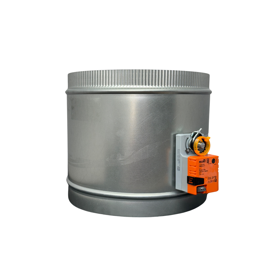 RetroZone™ SD 14" Round Damper - Power Open/Close | 5-Year Warranty | eBay