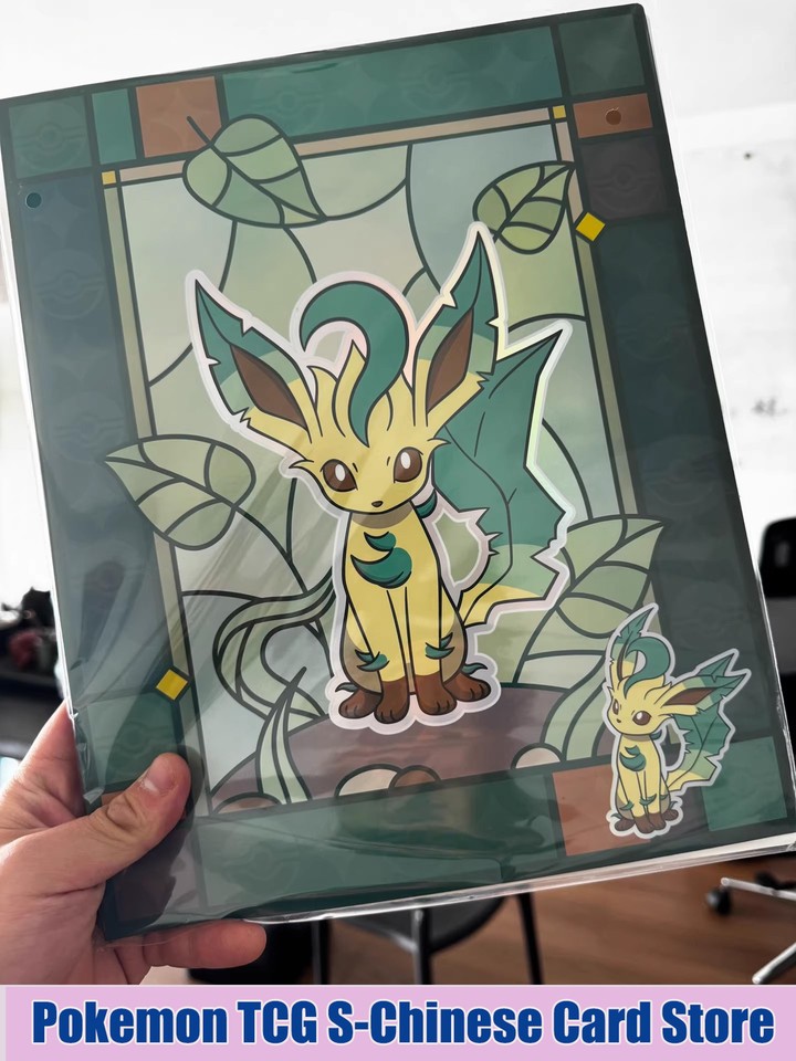 Pokemon S-Chinese Gem Pack Vol 2 Binder Eevee Umbreon Leafeon Sylveon ...