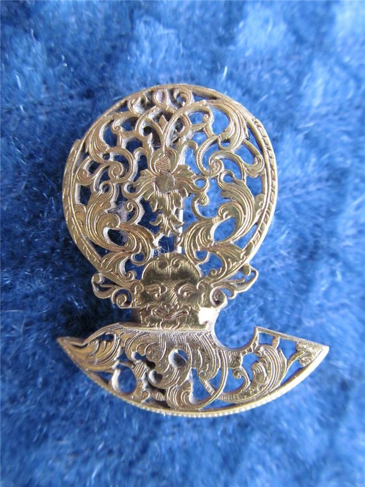 18th c. FUSEE WATCH MOVEMENT "Northwind" Brooch Conversion | eBay