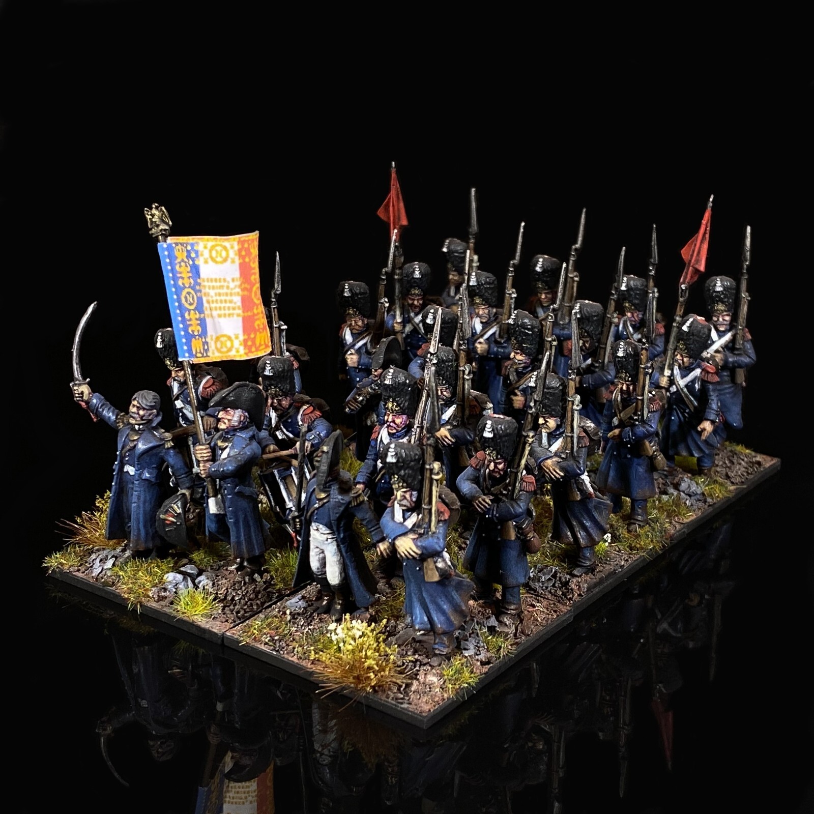Victrix 28mm Napoleonic Old Guard Infantry Battalion well painted | eBay UK