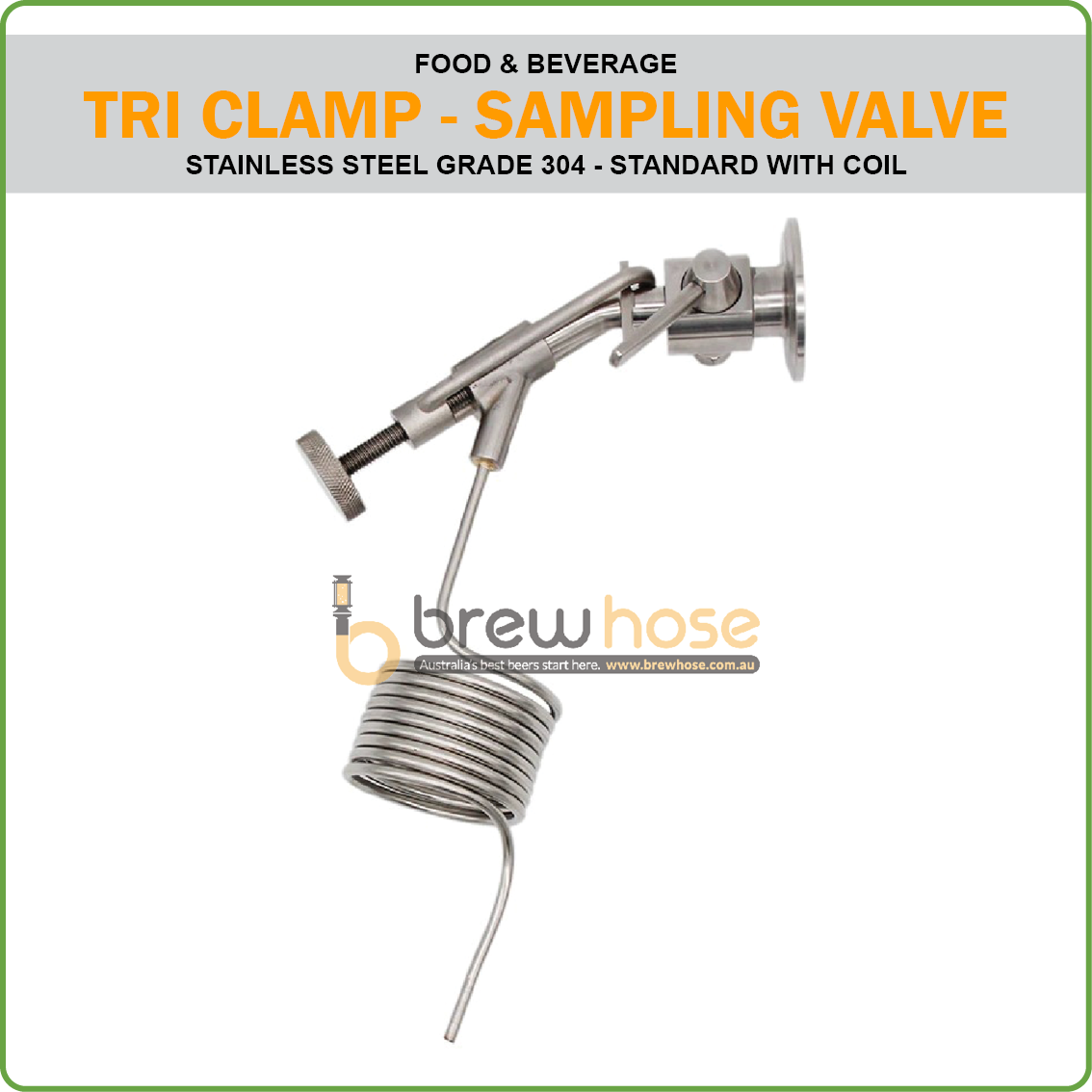 Tri Clamp 304 Stainless Fittings Clamps Seals Adaptors Tees Brewing ...