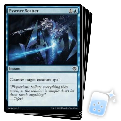 ESSENCE SCATTER X4 Dominaria United DMU Magic MTG MINT CARD | eBay
