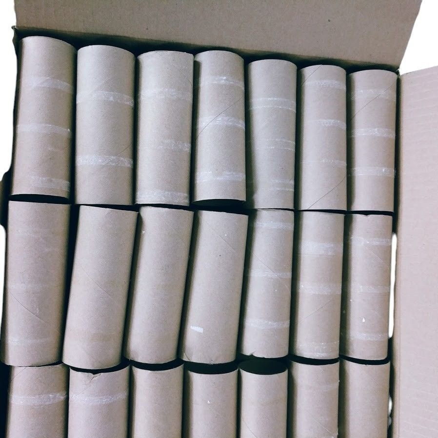 116 Empty Toilet Paper Roll Tubes Cardboard Crafts Art School Supplies ...