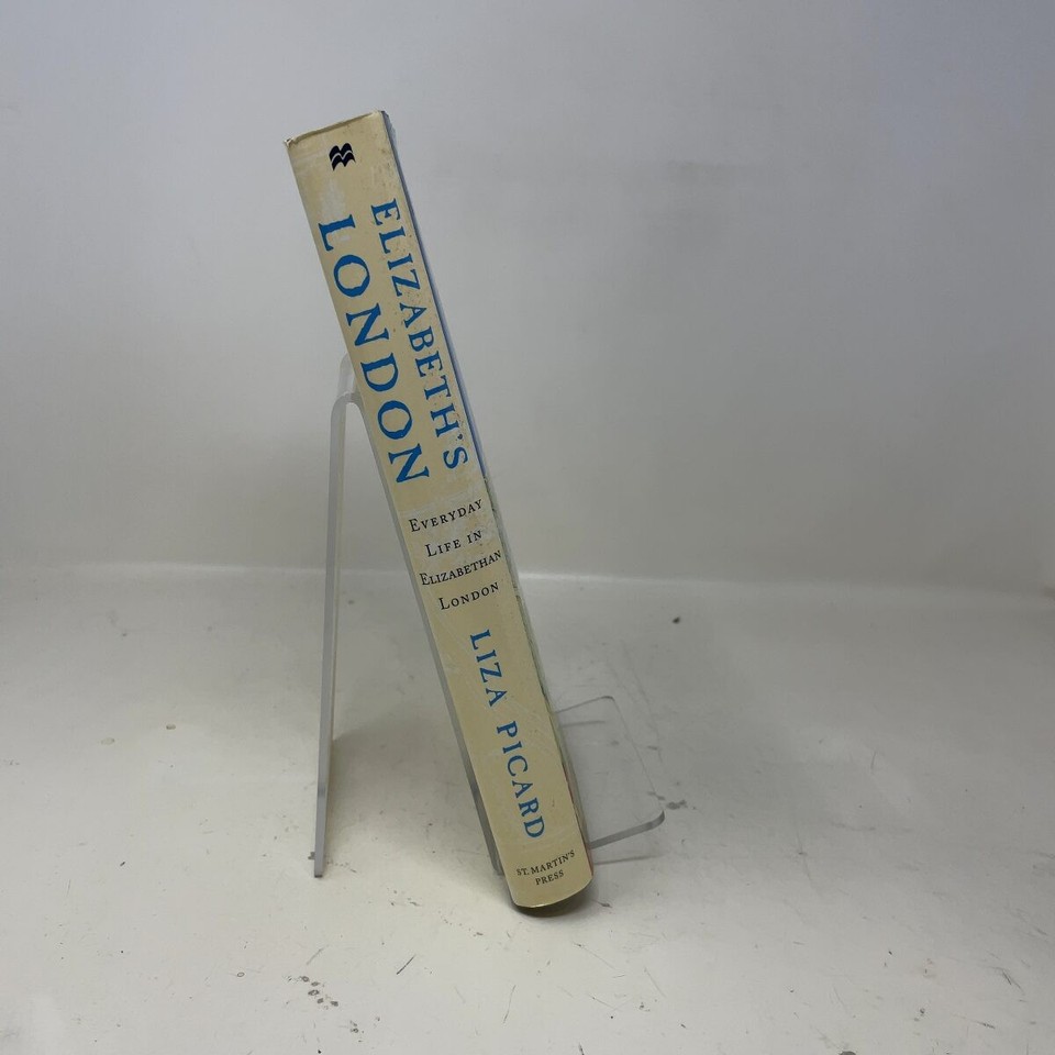 Elizabeth's London by Liza Picard HC First Edition Like New 2004 | eBay UK