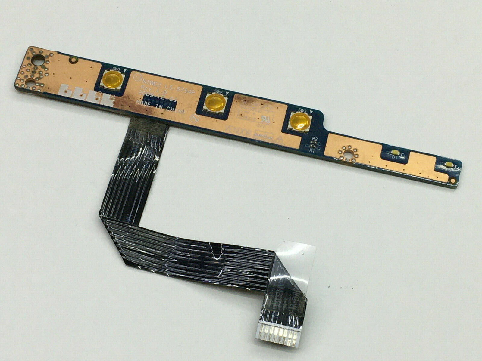 Bouton d'alimentation pour ordinateur portable Lenovo G560 avec câble ...