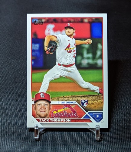 Zack Thompson Flagship Rookie Card RC 2023 Topps Series 1 Baseball #34 ...