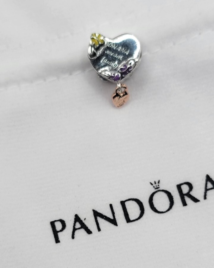 Authentic PANDORA Disney Ohana Lilo & Stitch Ohana C… - Gem