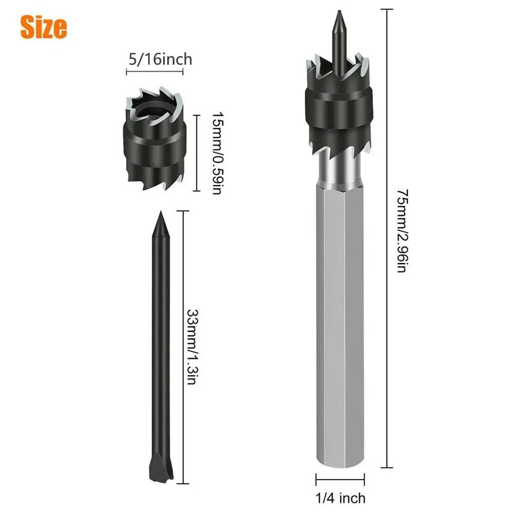 Rotary Spot Weld Drill Bit Easy Separation Remover Carbide Bit Cut ...