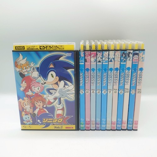 Sonic X Volume 1-12 Set DVD Anime TV Series Action Adventure Japan | eBay