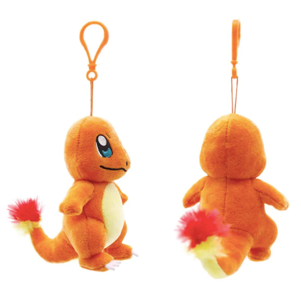 Pokemon Charmander Plush Backpack Clip Keychain Nintendo Toys | eBay