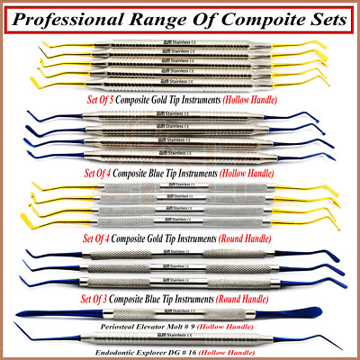 Dental Composite Filling Restorative Plastic Placement Instruments Lab ...