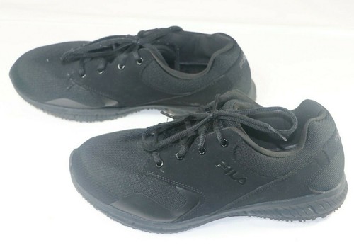Fila Mens Sneakers Black Men's Workshift Wide Size US 10 ASTM F2913–11 ...