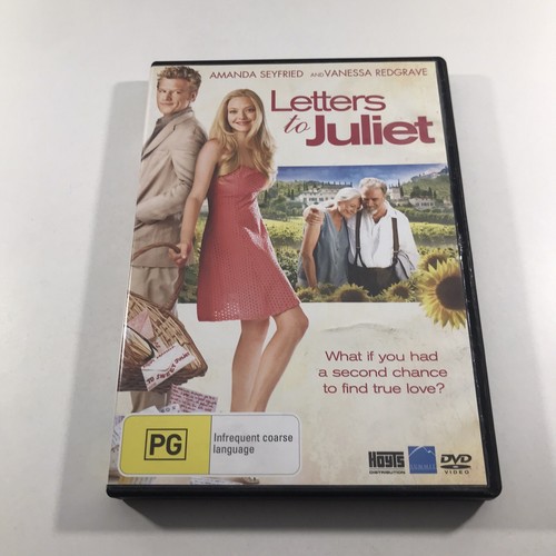 Letters To Juliet DVD Region 4 PAL Movie Amanda Seyfried Vanessa ...