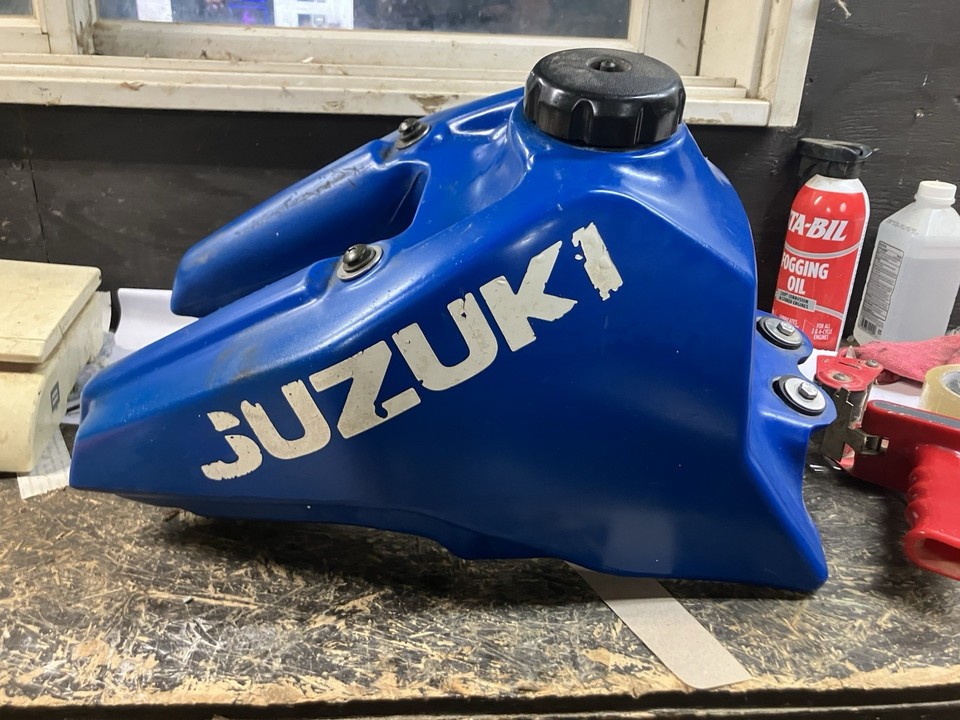 Suzuki Lt- 80 Lt80 Quad Sport Gas Fuel Tank Blue | eBay