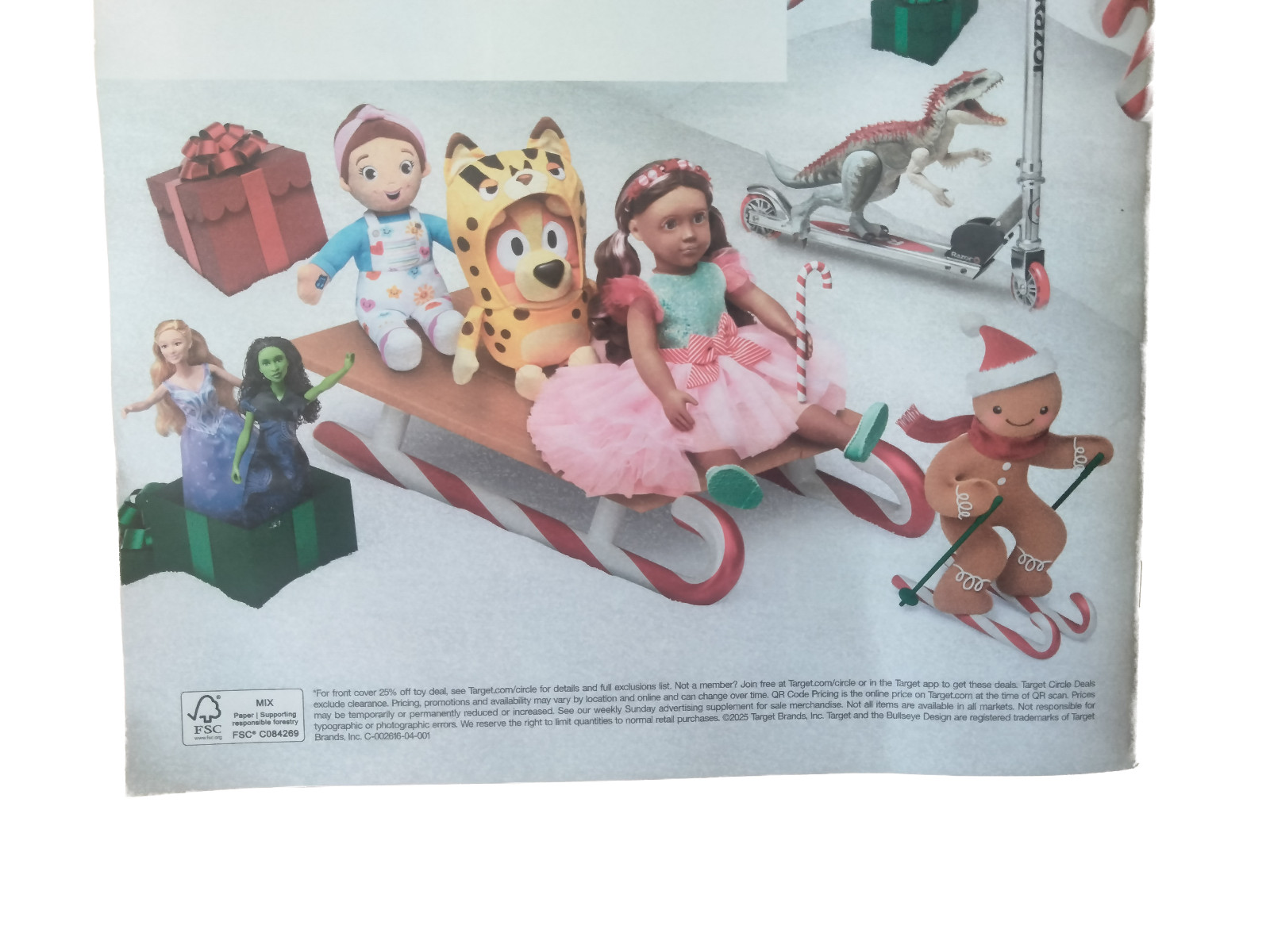 Target 2025 Holiday Toy Catalog Magazine Guide Circular 60 pages Brand ...