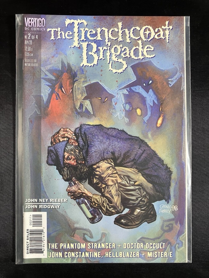 Trenchcoat Brigade #1-4 (DC) John Ney Reiber/ John Ridgeway - Complete ...