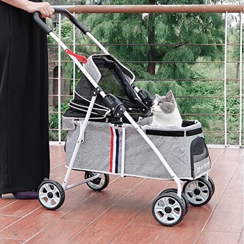 1Pc 3.6 Inch Stroller Wheel Set, 92mm x 18mm Wheel with Brake, for 19mm ...