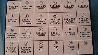46pc PACHMAYR MASTER GUNSMITHING SCREW SET 23 COMMON SCREWS/PLUGS SCOPE ...