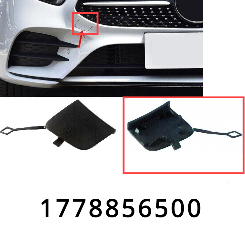 Front Bumper Tow Eye Cap Tow Hook Cover For 2019-2020 Mercedes W177 ...