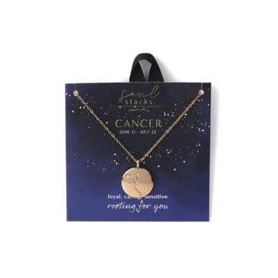 Soul Stacks Star Sign Cancer Pendant | eBay