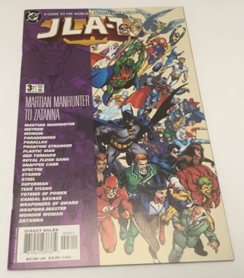 JLA-Z #3 Jan 2004 DC Comics A Guide To The World's Greatest Super ...