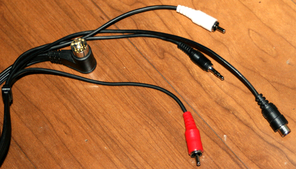 Bose Lifestyle 30 FT Cable Acoustimass Sub 13 Pin DIN /RCA/ 1/8 Music ...