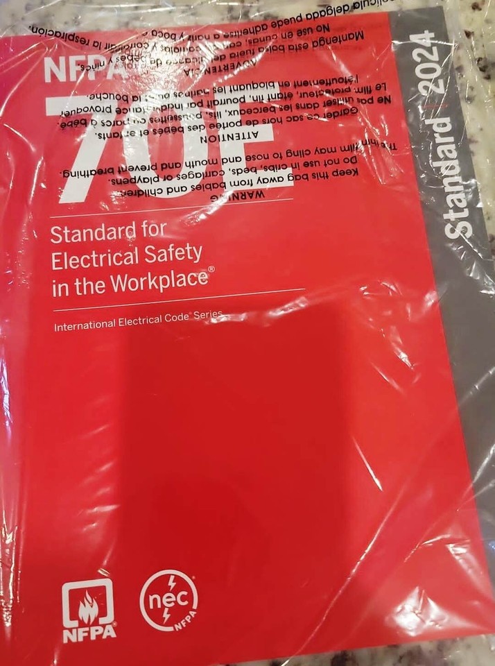 NFPA 70E 2024 Edition Standard for Electrical Safety in the Workplace ...