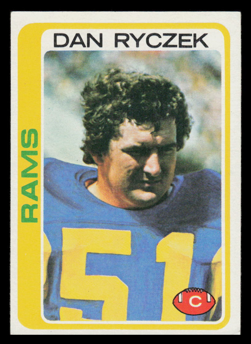 1978 Topps Dan Ryczek #386 Los Angeles Rams LOW GRADE Card | eBay