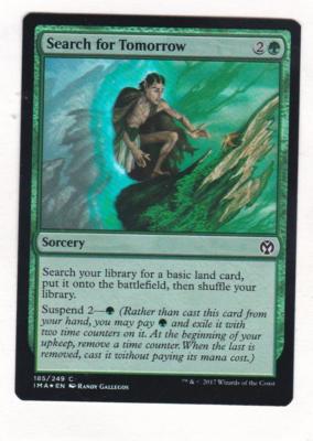 MTG: Iconic Masters: Foil: Search for Tomorrow | eBay