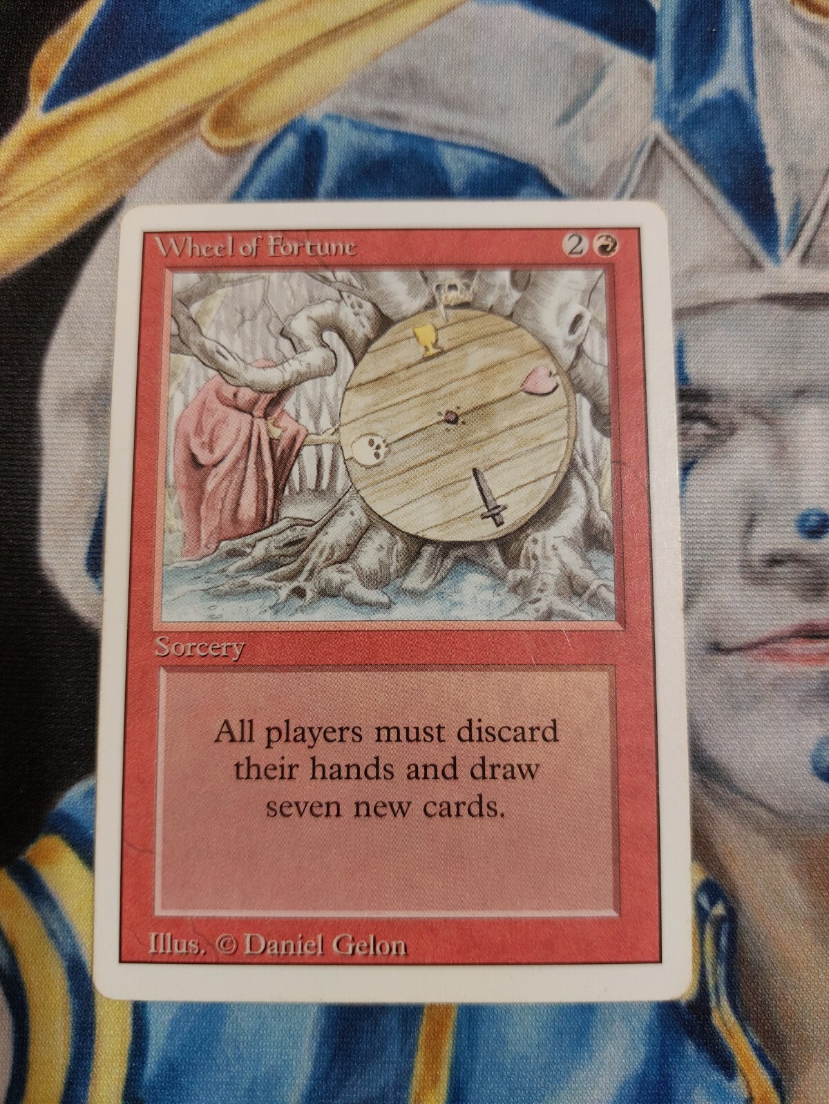 Wheel of Fortune MTG Revised Rare Red Sorcery Moderately Played x1 GG5 ...