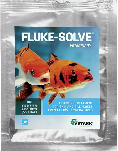 Vetark FLUSOL10 Professional Fluke Solve Fish Food - 10g for sale ...