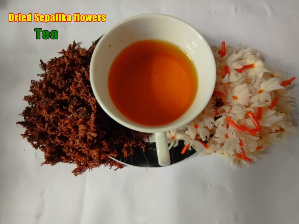 Uses and Benefits of Dried Sepalika Flowers Tea [Night Jasmine]100% ...