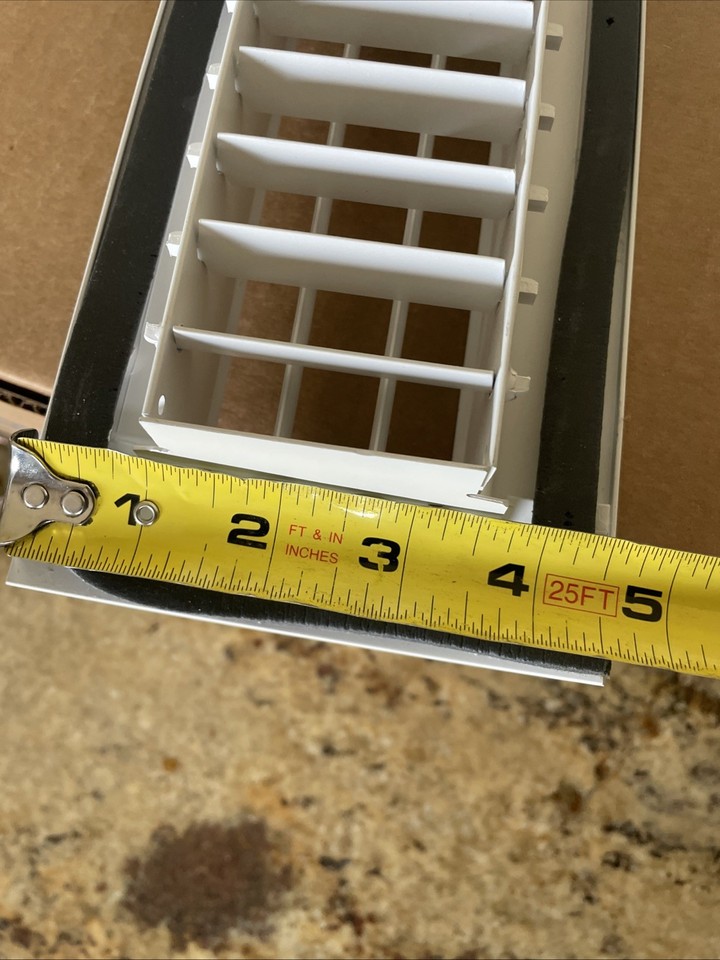 Aluminum Spiral Grille Vent 13.5” x 4.75” White TITUS S300FL | eBay