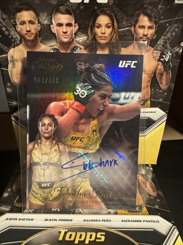 2024 Topps Gold Label UFC Tabatha Ricci Auto 3/249 | eBay