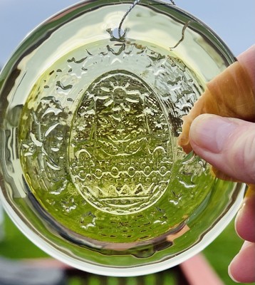 Blenko Easter eggs suncatcher Citrine | eBay