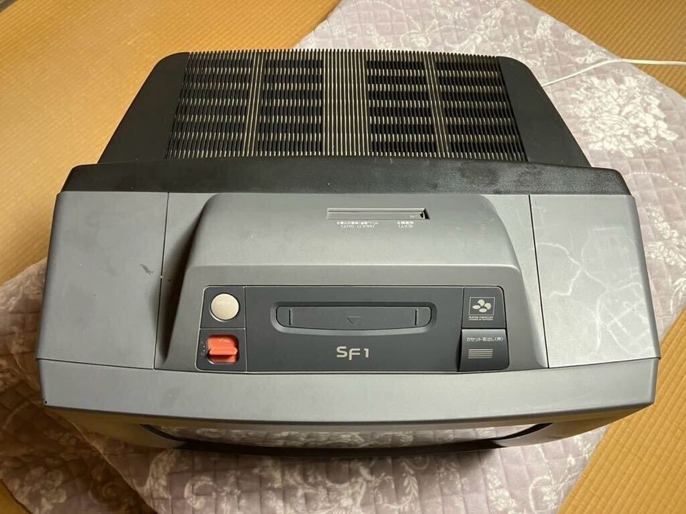 SHARP SF-1 Console System Super Famicom Color TV 21inch 21G-SF1 from ...