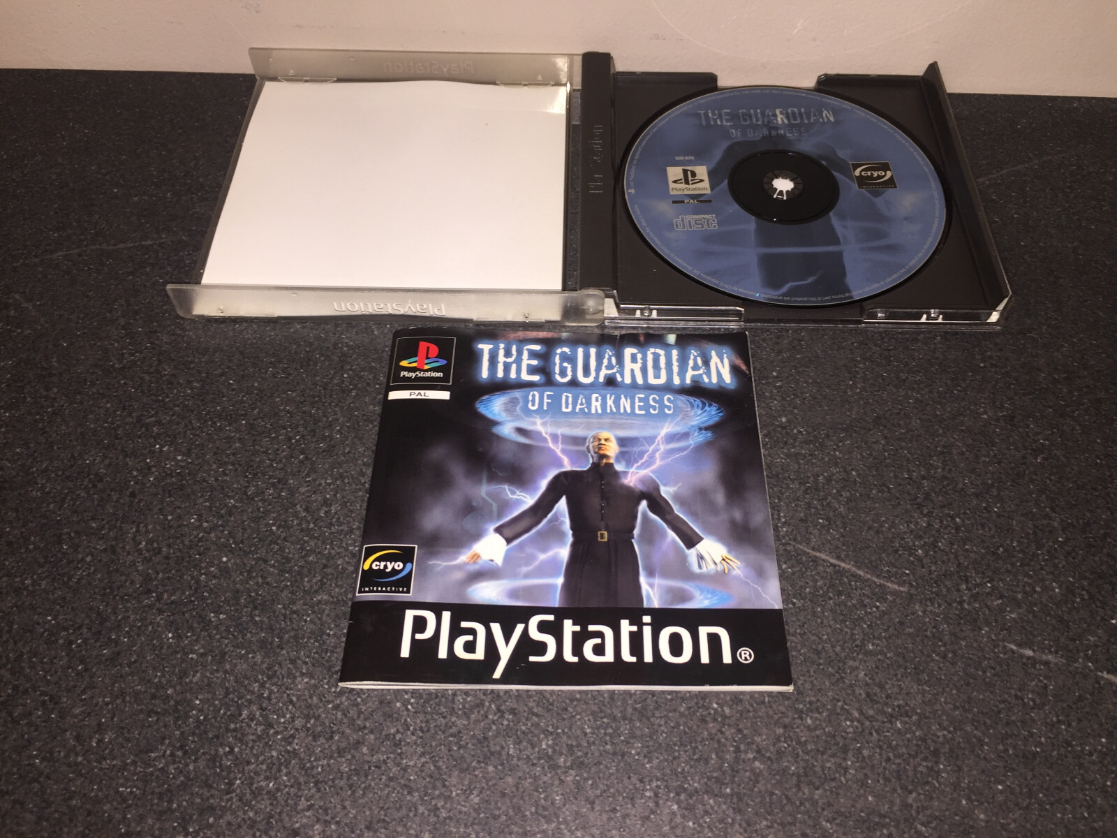 Ps1 Sony PlayStation 1 Game The Guardian of Darkness Boxed for sale ...