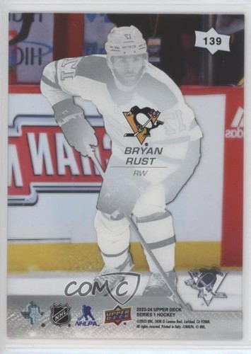 2023-24 Upper Deck Series 1 - Clear Cut #139 Bryan Rust for sale online ...
