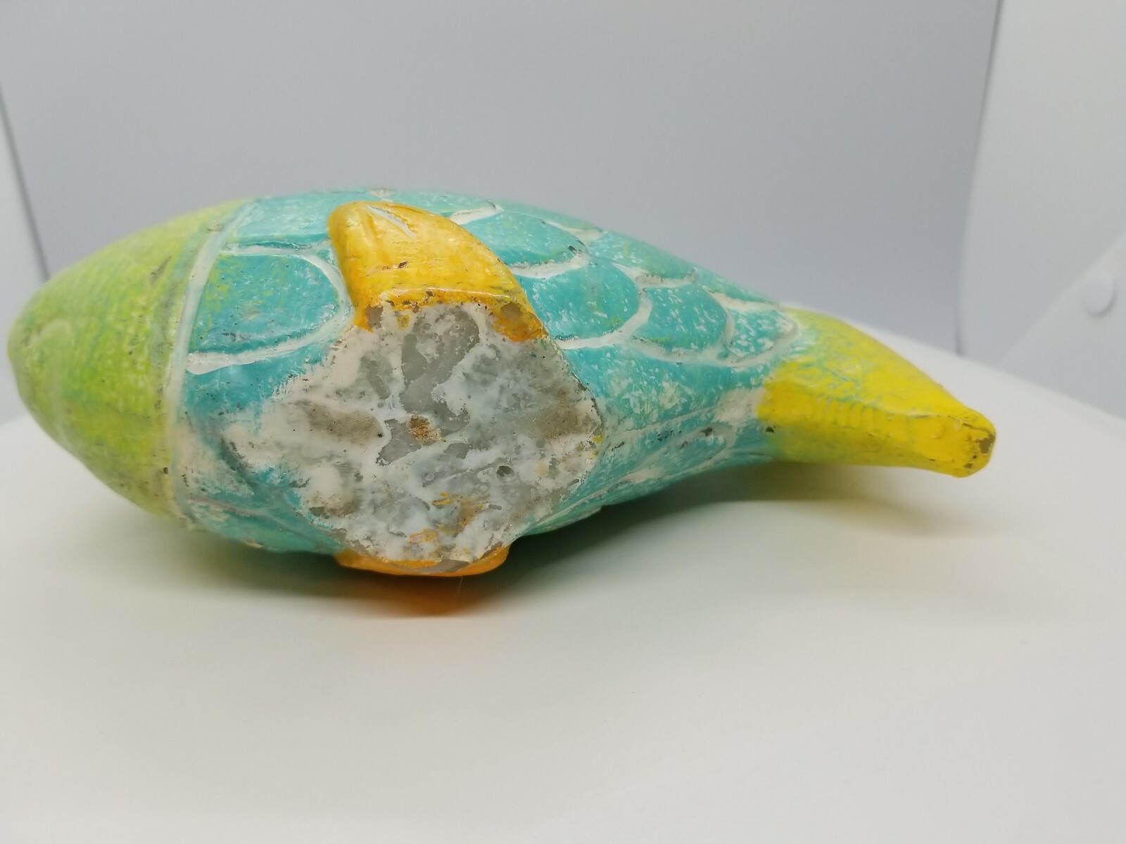 Vintage Wax Vick Candle TROPICAL FISH Shaped 3D Unburned Scented Candle ...