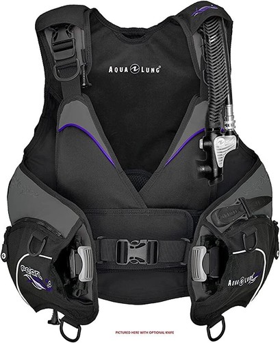 NEW Aqualung Pearl BCD - Medium Large - Black/Pink or Purple/Charcoal ...