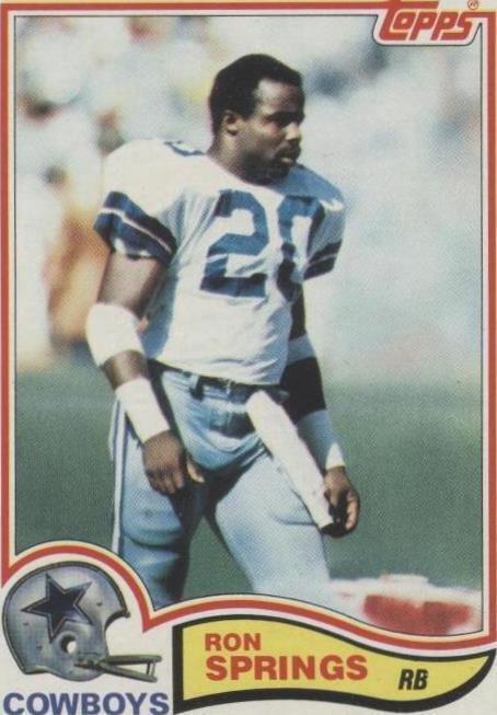 1982 Topps - Ron Springs #325 for sale online | eBay