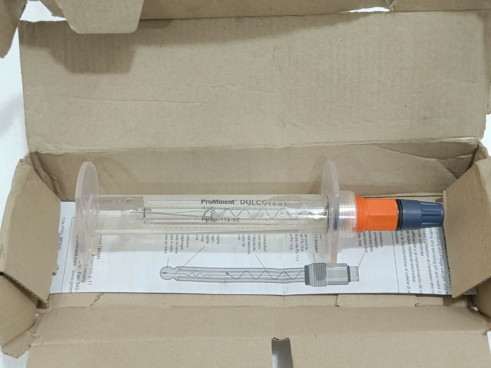 ProMinent DULCOTTEST PHES-112-SE SE pH meter probe | eBay