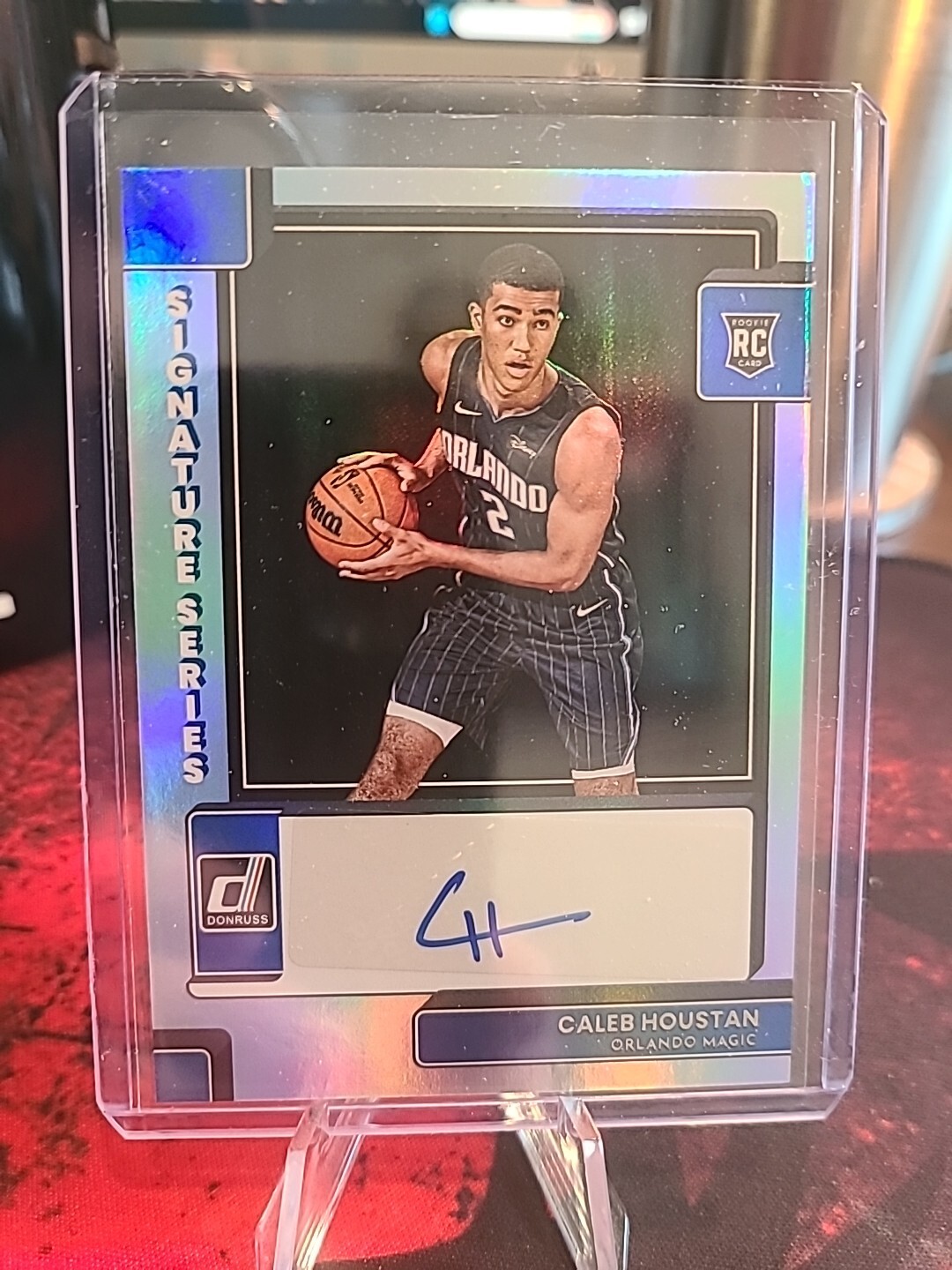 CALEB HOUSTAN 2022-23 Panini Donruss SIGNATURE SERIES AUTOGRAPH RC AUTO ...
