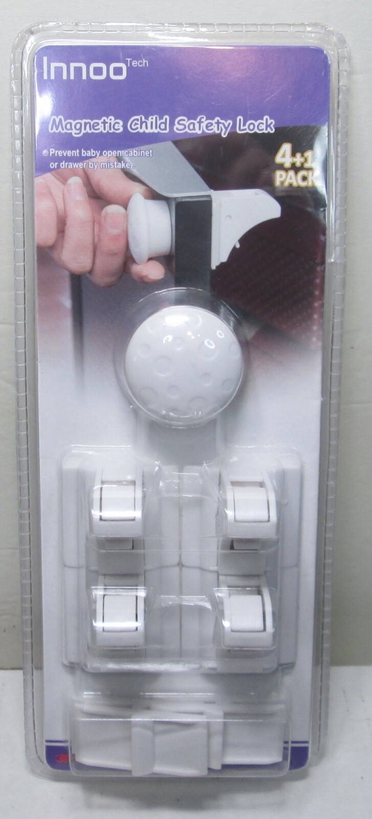 New Innoo Tech Adhesive Magnetic Lock System, 4 Locks And 1 Key | eBay