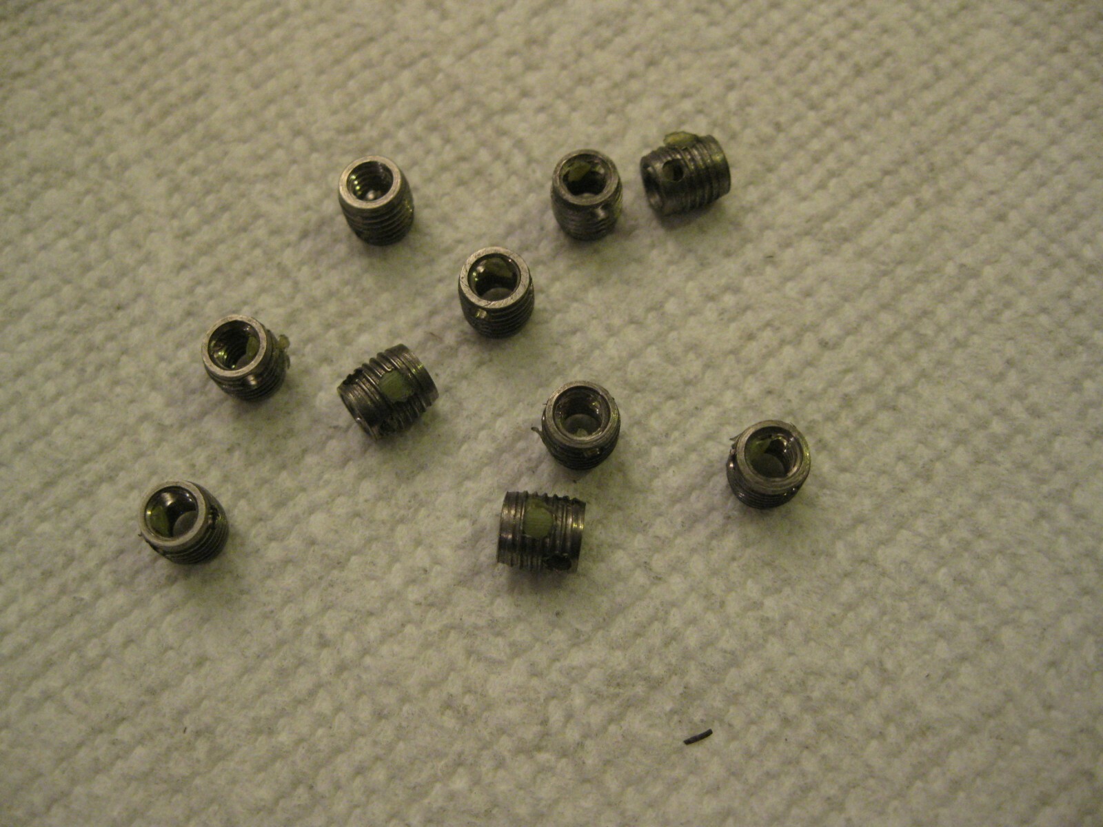 Nylok #8-32 Tap-Lok Hole Series Stainless Thread Insert 1/4" lg 10pc | eBay