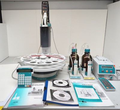 Brinkmann Metrohm 730 Sample Changer/Controller/ 722 Stirrer, 719 S ...